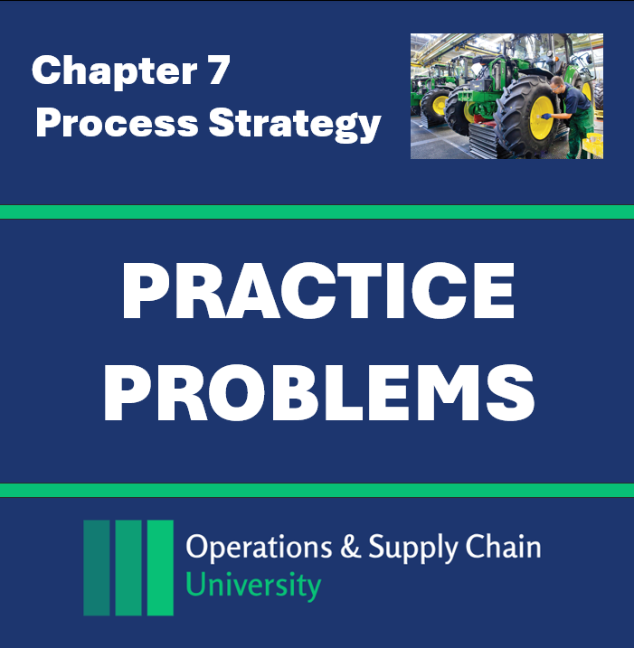 Practice Problems Ch07: Process Strategy (Digital Download ...